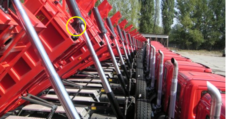 Hyva lifting bracket optimization case study - Femto Engineering